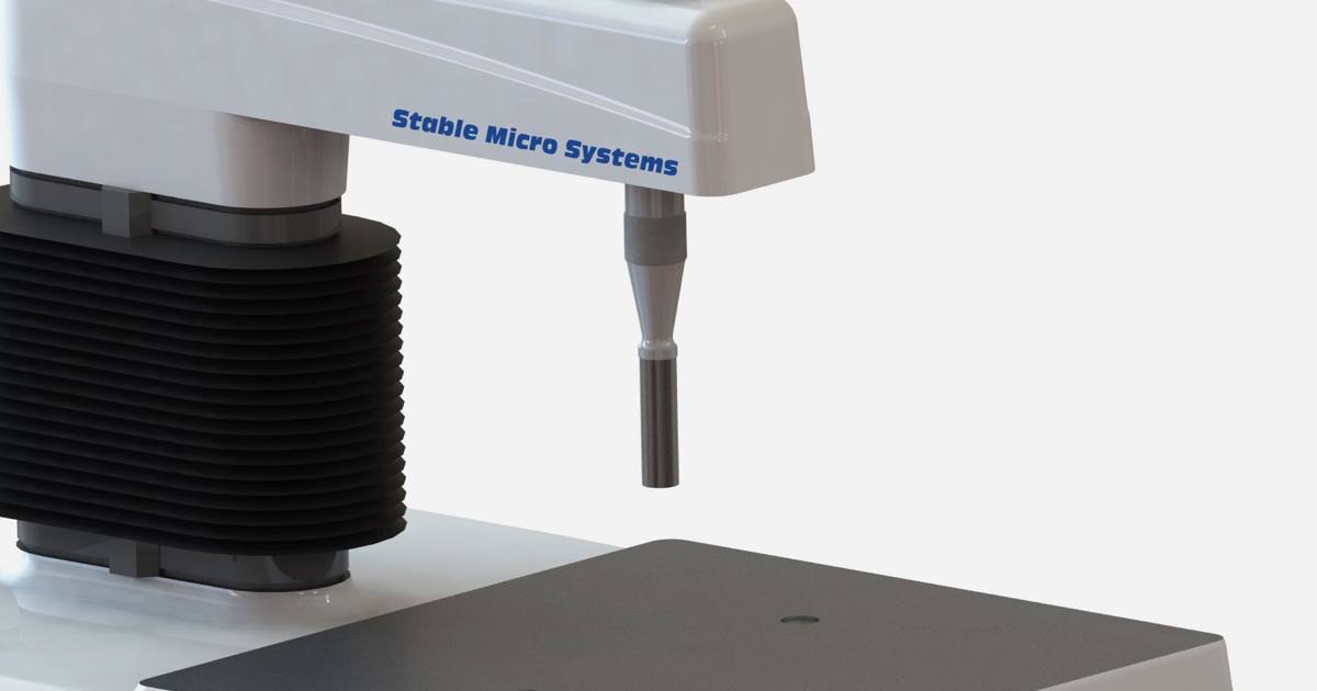 1cm² Area Cylinder Probe – Stainless steel (Kobe) | Stable Micro Systems